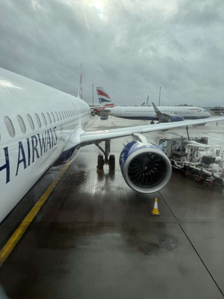 British Airways Club Europe Review: London to Lisbon Inflight Meal